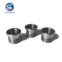 China Custom Carbon Steel 1/2 Inch Threaded Plug CNC Machined Pipe Plug for Hydraulic Systems for sale
