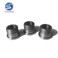 China Custom Carbon Steel 1/2 Inch Threaded Plug CNC Machined Pipe Plug for Hydraulic Systems for sale