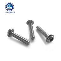 China Custom Stainless Steel Hexagon Socket Screw with CNC Machined Inner Hex and Anti-Slip Design for sale