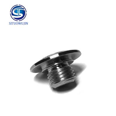 China Custom M12 Pan Head Hexagon Socket Screw CNC Machined Stainless Steel Inner Hex Fastener Mechanical Hardware Bolt for sale