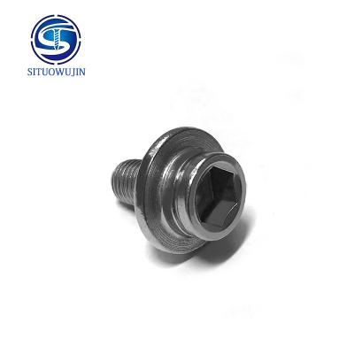 China Custom Stainless Steel Hexagon Socket Cap Head Screw with High Corrosion Resistance CNC Inner Hex Fastener for sale
