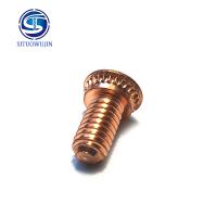 China Custom 1/4-20 UNC Copper Screw with High Corrosion Resistance and Customized Length CNC Machined Bolt for sale