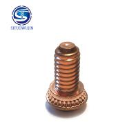 China Custom 1/4-20 UNC Copper Screw with High Corrosion Resistance and Customized Length CNC Machined Bolt for sale