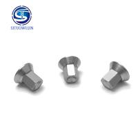 China Custom SUS304 Stainless Steel CNC Machined Countersunk Hexagon Socket Rivet Non-Standard Special-Shaped Fastener for sale