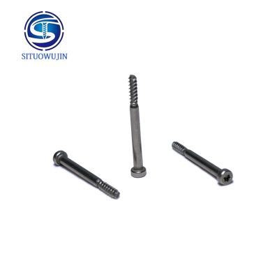 China Medical-Grade Intubation Tapered Screw with High-Precision CNC Machining and Full Non-Standard Customization for Orthopedic Applications for sale