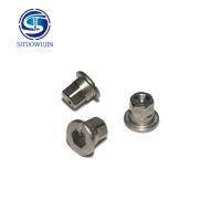 China 304 Stainless Steel Hex Socket Rivet with Precision Tolerance Machining for Hinge Connecting Applications for sale