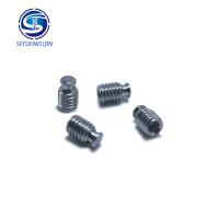 China 304 Stainless Steel Hex Socket Set Screw with Headless Design and Precision Full Thread for Machinery Shaft Locking for sale