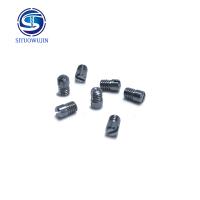 China 304 Stainless Steel Slotted Adjusting Set Screw with Precision Full Thread and Headless Hidden Design for Machinery Shaft Fine Adjustment for sale