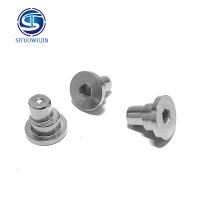 China Stainless Steel Hex Socket Eccentric Rivet Adjustable Hinge Rivet with Precision Finishing for Window & Door Hardware for sale