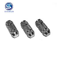 China Stainless Steel Blind Hole Insert Nut with Pineapple Knurl Pattern and Closed Blind Hole Design for Plastic Housing for sale