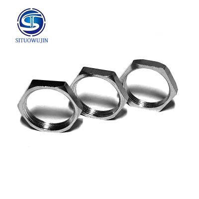 China Outer Hexagonal Copper Nut with High Corrosion Resistance and Dual Anti-Loose Design for Precision Thread Technology for sale