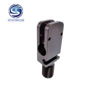 China Custom Anodized Color Aluminum Alloy Clamp Connecting Head Precision CNC Machining Locating Clamp Joint for Automation Jigs for sale