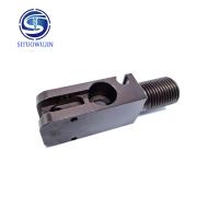 China Custom Anodized Color Aluminum Alloy Clamp Connecting Head Precision CNC Machining Locating Clamp Joint for Automation Jigs for sale