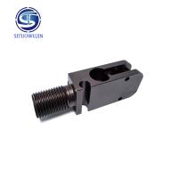 China Custom Anodized Color Aluminum Alloy Clamp Connecting Head Precision CNC Machining Locating Clamp Joint for Automation Jigs for sale