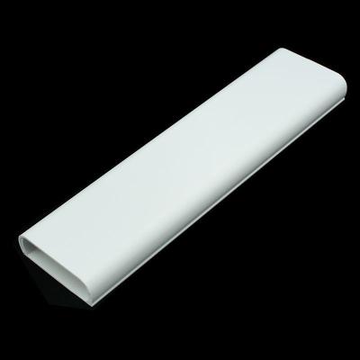 China Top Quality PVC Wall Track Channel Duct Slotted Shaped PVC Trunking for sale