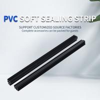 China PVC Extrusion Weather Rubber Soft Sealing Strip Rubber Extrusion for sale