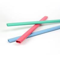 China Customized Industrial Plastic Tube Protective Sleeve Door Handle Cover PVC Flat Profiles for sale