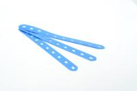 China PVC Strips with Holes Plastic Tie Custom ABS PP Pet Trim for sale