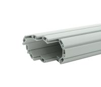 China PVC Shutter Slat Extrusion ABS Profile Extruded Strips for sale