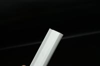 China PMMA Milky White Diffuse Acrylic Tube Frosted PC Tube Polycarbonate Tube Plastic Profile Customized for sale