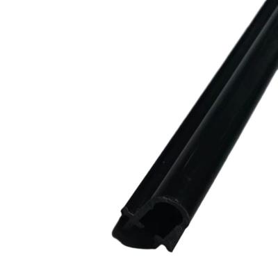 China Customized U Shape PVC UPVC Rigid Plastic Extrusion Profile for sale