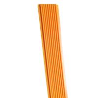 China Orange Yellow PE Profile Recyclable Plastic Door Edge Trim Profiles Customized for sale