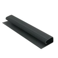 China Wire Cover Protector Raceway PVC Half Round Electrical Wire Cable Duct Channel, Cable Channel PVC Trunking for sale