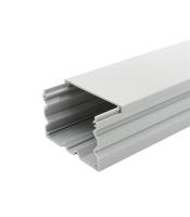 China Hot Decorative PVC Wiring Channel Square Duct /PVC Cable Trunking for sale