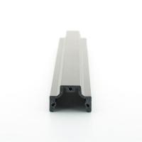 China Flexible High Gloss PE Profile Black Furniture U Channel Extruded Plastic Profiles Plastic Customized for sale