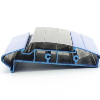 China Plastics U C Channel H L T I Custom Various Colors Special Shaped Slots Guide Grooves Strips for sale