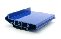 China Plastics U C Channel H L T I Custom Various Colors Special Shaped Slots Guide Grooves Strips for sale