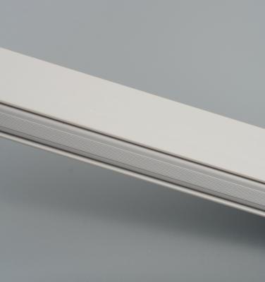 China Custom Shapes Extrusion Channel C Type Curved PVC Plastic Triangle Profile PVC Extruded Refrigerator Cover Frame for sale