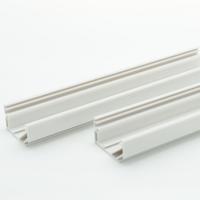 China 16 X 16 PVC Trunking Cable Channel Sticker Adhesive PC PE Co Extrusion Plastic Profile Customized for sale