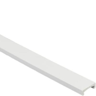 China White Plastic PVC Profile Building Construction Flexible Profiles Extrusion for sale