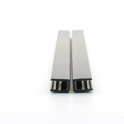 China Cabinet TPE Profile Decorated  H Type Pvc Exterior Shutters Plastic Customized for sale