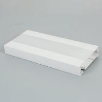 China Hiplastics PVC White U Type Channel to Protect Construction Plastic Profiles Customized for sale