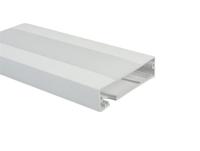 China PVC Trunking Channel Cable Management Wire Conduit Square Tube for sale