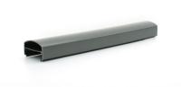 China Customized White PVC Extrusion Cover Channel Plastic Profiles for sale