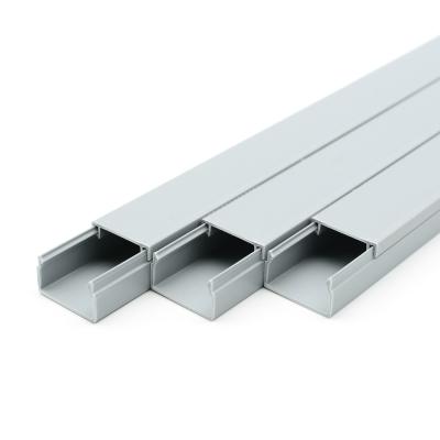 China Stable PVC Raceway Electrical Cable Kit Plastic Profiles Customized for sale
