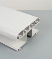 China White UV Protection Square PVC Tube PVC ABS Pvc Hollow Square Tube Plastic Profile Customized for sale