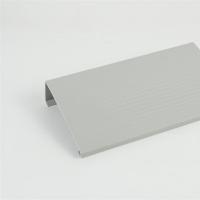 China Decorative Plastic Profile Strip PVC Extrusion Grey for sale
