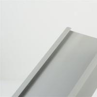 China Decorative Plastic Profile Strip PVC Extrusion Grey for sale