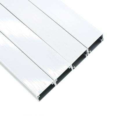 China U Channel Cable Trunking Kit Plastic Profiles Customized for sale