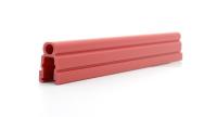 China Plastic Rod Flexible Rigid PVC Strip Profiles Customized for sale