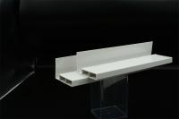 China Custom Size PVC Decorative Profile Wall Strip Plastic for sale