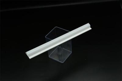China Square Tube PVC Cable Management Strip Customized Plastic Profile for sale