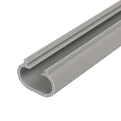 China Rigid Plastic Square Tube Profile Sleeve for sale