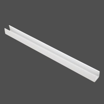 China Plastic Decorative PVC Profile Gripper Tubes for sale