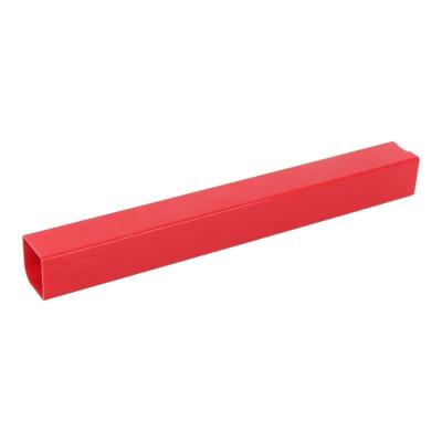 China Red Customized PVC Decorative Strip Profiles for sale