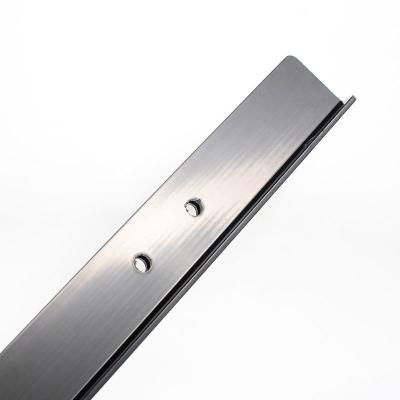 China Plastic Decorative Strip PVC Cover Channel for sale